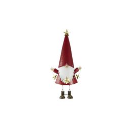 HOME STORY Deko Figur Weihnachtsmann rot Metall Maße (cm): B: 26 H: 56 T: 12.5 » Möbel Kraft