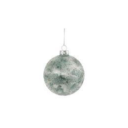 HOME STORY Weihnachtsbaumkugel grün Glas,Aluminium Ø: 8.0 » Möbel Kraft