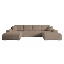 Möbel Kraft Wohnlandschaft Nelly beige Maße (cm): B: 349 H: 85 » Möbel Kraft