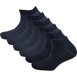 Mustang Socken Herren Gr&ouml;&szlig;e 39/42 nachtblau / dunkelblau