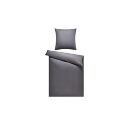 CS Schmal como Damast-Bettw&auml;sche grau Ma&szlig;e (cm): B: 135 &raquo; M&ouml;bel Kraft