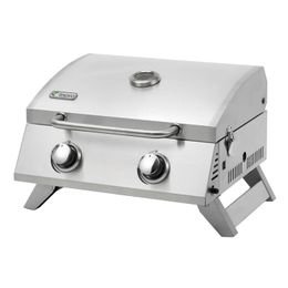 Tepro Tischgasgrill Chicago 2-Brenner Edelstahl ca. 54 x 36 x 45,5 cm (BxHxT)(Achtung LV: OSBE)