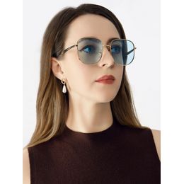 Victoria Hyde Sonnenbrille 'Danny' Herren Gr&ouml;&szlig;e One Size blau / gold