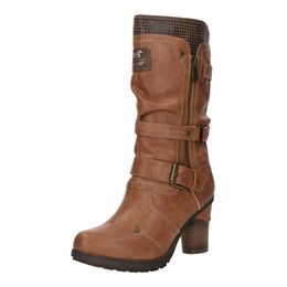 Mustang Stiefel Damen Gr&ouml;&szlig;e 42 braun / cognac / dunkelbraun Winterschuhe