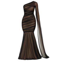 Goddiva Maxikleid Damen Gr&ouml;&szlig;e 40 schwarz Winterkleid