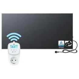 Bringer® Infrarotheizung - 1200 (BRIH1200) / BRTW: Smart Thermostat und App / Schwarz