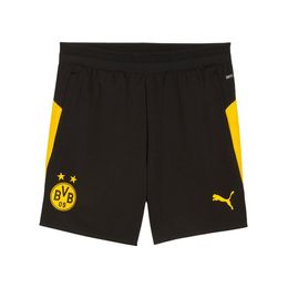 Puma Borussia Dortmund Pockets Training Short Kids Schwarz F05, Größe 128, Kinder, Fan Artikel - 11teamsports