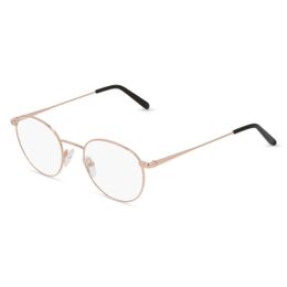 Fielmann BD 425 CL Brille Unisex | Fassung: Vollrand, Panto, Rose Gold