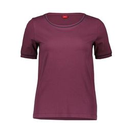 s.Oliver S. Oliver Pyjama-Oberteil in Pflaume - 45% | Größe 40/42 | Damen-loungewear