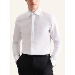 Seidensticker Hemd - Slim fit - in Weiß - 62% | Größe 39 | Herren-plussize