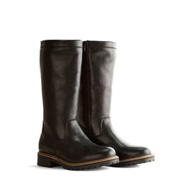 TRAVELIN' Leder-Winterstiefel "Varde" in Schwarz - 69% | Größe 38 | Damen-stiefel