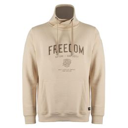 Roadsign Sweatshirt in Beige - 40% | Größe XL | Herren-plussize