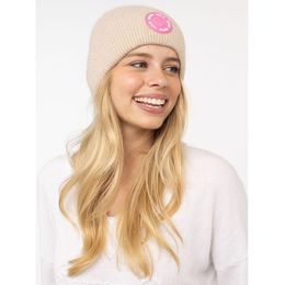 Zwillingsherz Mütze in Beige - 32% | Damen-muetzen-caps