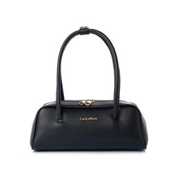 Lucky Bees Schultertasche in Schwarz - (B)33 x (H)13 x (T)11 cm - 71% | Damen-taschen