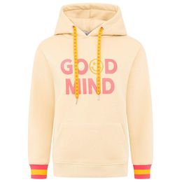 Zwillingsherz Hoodie "Good Mind" in Peach - 44% | Größe L | Damen-sweatshirts-jacken