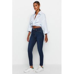 Trendyol Jeans - Skinny fit - in Dunkelblau - 65% | Größe 38 | Damenjeans