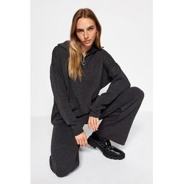 Trendyol 2tlg. Outfit in Anthrazit - 37% | Größe L | Damen-pullover-cardigans