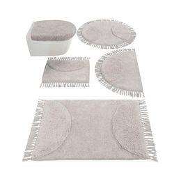 HEINE HOME Badematte in Hellgrau - 54% | Größe 60x100 cm | Heimtextilien-badematten