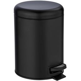 Wenko Treteimer in Schwarz - 5 l - 10% | Muelleimer