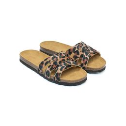 Mandel Pantoletten in Beige/ Braun - 66% | Größe 37 | Damen-pantoletten
