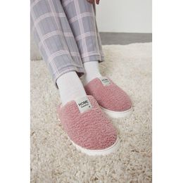 Trendyol Hausschuhe in Rosa - 59% | Größe 37 | Damen-pantoletten