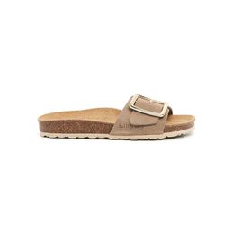 billowy Leder-Pantoletten in Beige - 58% | Größe 38 | Damen-pantoletten