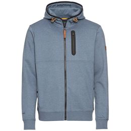 Camel Active Sweatjacke in Hellblau - 50% | Größe XL | Herren-sweatshirts-jacken