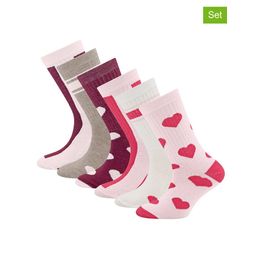 Ewers 6er-Set: Socken in Rot/ Rosa - 33% | Größe 35-38 | Babysocken-strumpfhosen