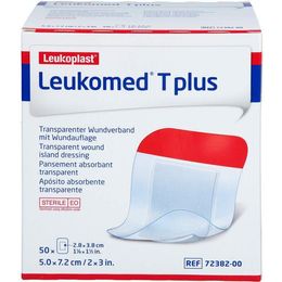 BSN Leukomed transp.plus sterile Pflaster 5x7,2 cm 50 St