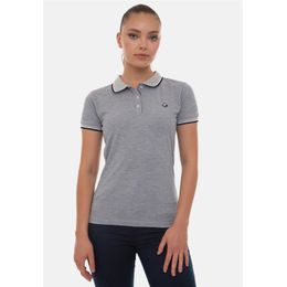 Poloshirt SIR RAYMOND TAILOR "Angie", Damen, Gr. S, grau, 100% Baumwolle, unifarben, normal, ohne Ausschnitt, Shirts, in klassischem Design