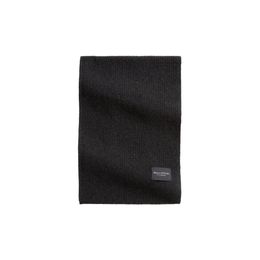 Marc O'Polo Strickschal MARC O'POLO "aus recyceltem Schafwolle-Mix", Damen, dunkelgrau melange, Obermaterial: 31% Wolle (Schafwolle), 29% Schurwolle, 20% Viskose, 20% Polyamid, unifarben, Modetücher