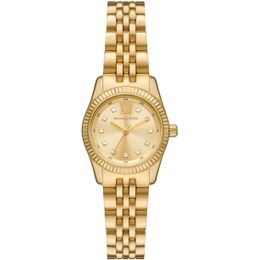 Quarzuhr Michael Kors "PETITE LEXINGTON", gold (goldfarben), Armbanduhren, Damen, Armbanduhr, Damenuhr, Edelstahlarmband
