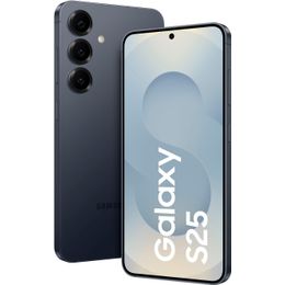 Samsung Smartphone "Galaxy S25", Energieeffizienz: B (A-G), blau (blauschwarz), 128 GB, Mobiltelefone, Topseller