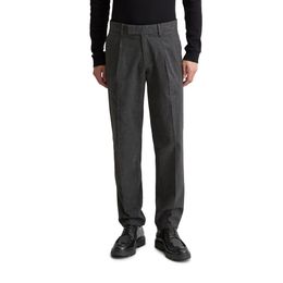 Marc O'Polo Chinohose MARC O'POLO "aus Bio-Baumwolle und Viskose", Herren, Gr. 33, Länge 30, multi, schwarz, Obermaterial: 49% Baumwolle, 48% Viskose, 3% Elasthan, unifarben, relaxed fit normal, Hosen