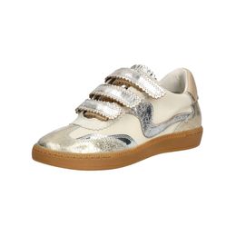 Sneaker Dolce Vita "Dolce Vita Sneaker Lederimitat/Textil", Damen, Gr. 38, gold, Lederimitat, Textil, Schuhe