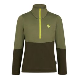 Sweatshirt Ziener "JARPS-Z midlayer junior", Mädchen, Gr. 128, forest fern, Obermaterial: 89% Polyester, 11% Elasthan, Sweatshirts