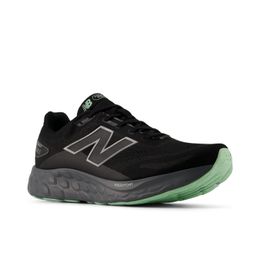 New Balance Laufschuh "FRESH FOAM 680 V8 WATERPROOF", Gr. 42,5schwarz, castlerock, lab grün, schwarz silber metallic, Textil, Schuhe, wasserdicht