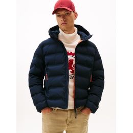 Steppjacke Tommy Hilfiger "TECH HEAT SEALED", Herren, Gr. S, desert sky, Web, Obermaterial: 100% Polyester, regular fit normal, Jacken, Winterjacke, Outdoorjacke, regular fit