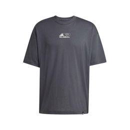 adidas Performance Funktionsshirt Herren Gr&ouml;&szlig;e L schwarz / offwhite