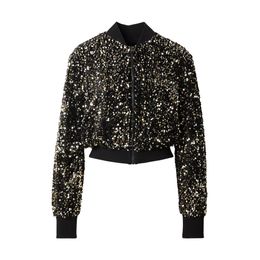 Ted Baker Jacke 'SHII' Damen Gr&ouml;&szlig;e XS gold / schwarz