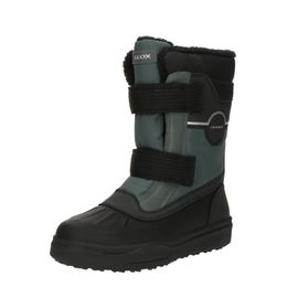 Geox Snowboots 'BUNSHEE' Jungen Gr&ouml;&szlig;e 28 gr&uuml;n / schwarz