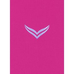 Stirnband TRIGEMA "TRIGEMA Softshell-Stirnband", Herren, Gr. 2, rosa (hibiskus), Kunstfaser, Mützen
