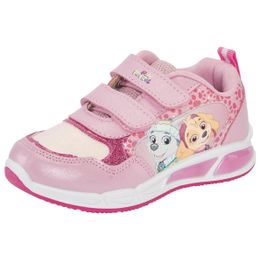 Sneaker Disney "PAW PATROL", Mädchen, Gr. 27, pink, Synthetik, Schuhe, mit cooler Blinkfunktion
