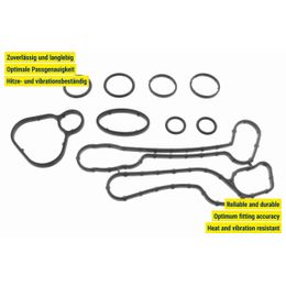 VEMO Dichtungssatz, &Ouml;lk&uuml;hler f&uuml;r OPEL 5650969 25199750 5650966 V40-60-92117