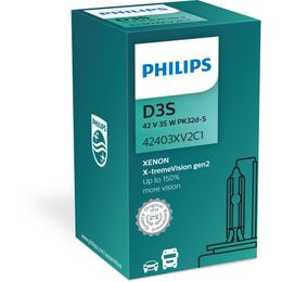 Philips D3S X-tremeVision gen2 35W (1 Stk.) Glühlampe, Fernscheinwerfer,Glühlampe, Hauptscheinwerfer,Glühlampe 42V für SKODA ALFA ROMEO VW SEAT JEEP L