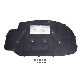 F.BECKER_LINE Motorraumdämmung Motorhaube für VW VAG 1K0863831C 1K0863831D 1K0863831B 61610007