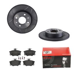Brembo Bremsensatz, Scheibenbremse hinten rechts links Geschlitzt 240mm für ZASTAVA ALFA ROMEO SHUGUANG FIAT FORD LANCIA ABARTH 7566931 60805117 BS511