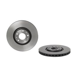 Brembo Bremsscheibe COATED DISC LINE vorne rechts links innenbel&uuml;ftet 302mm f&uuml;r PEUGEOT 4249F8 4249J3 09.A185.21