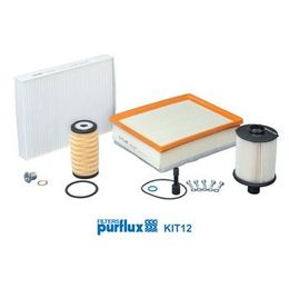 Purflux Filter-Satz f&uuml;r RENAULT OPEL FIAT NISSAN KIT12
