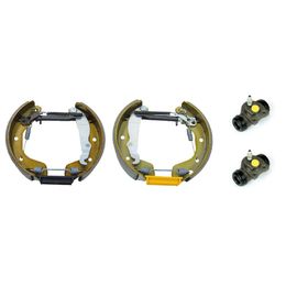 Brembo Bremsbackensatz KIT & FIT hinten rechts links vormontiert f&uuml;r VAUXHALL OPELKFS023 OPELKF23 K 59 032